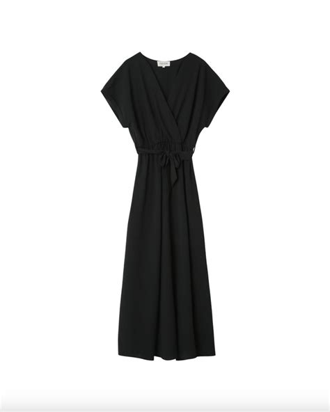 Grace And Mila Ingrid Dress Noir Stick And Ribbon