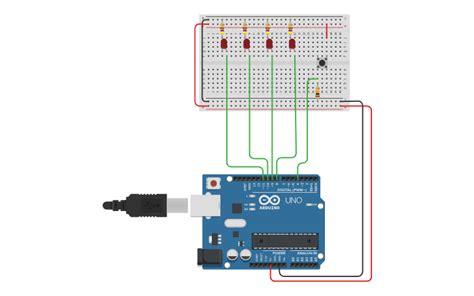 Circuit Design Arduino Simulator Asynchronous Counter Tinkercad
