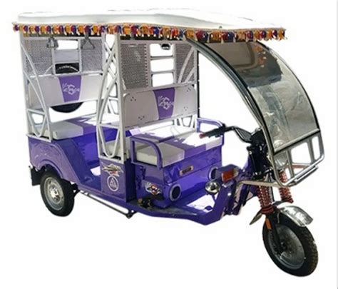 Ewa Battery Operated Purple Rickshaw At ₹ 152000 Battery Auto In