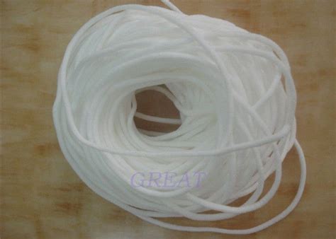Elastic Ear Loop 3mm Good Elastic Band Loop Polyester Round Earloop