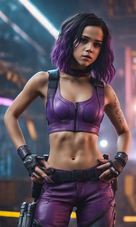 Jenna Ortega Cyberpunk 2077 V41 By Aywinn On Deviantart