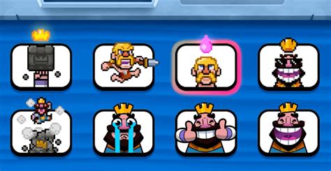 Will Any Of The Pixel King Emotes Return To The Shop Rclashroyale