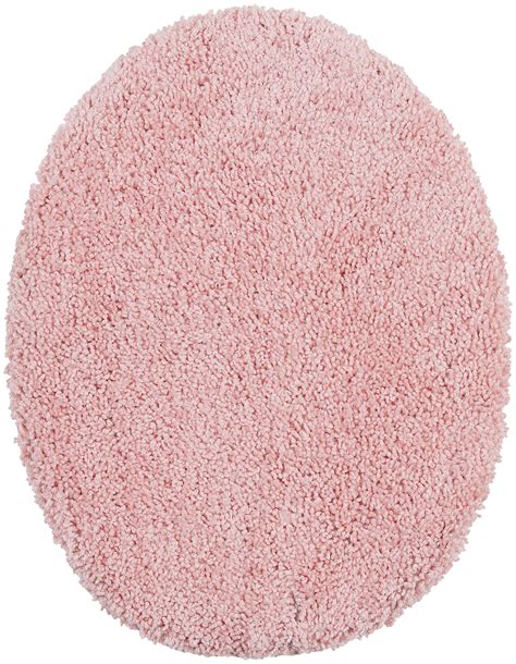 Mainstays Basic Bath Rug Daylily Pink Lid Cover