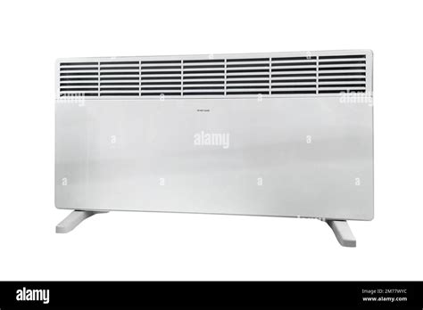 Radiator Home Electric Heater Convector Isolated On White Background