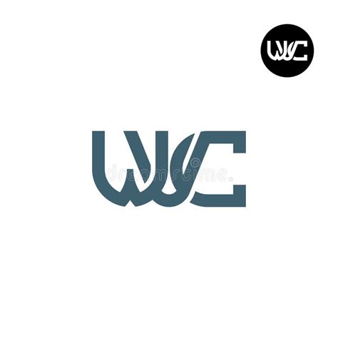 Wvc Logo Letter Monogram Design Stock Vector Illustration Of Name