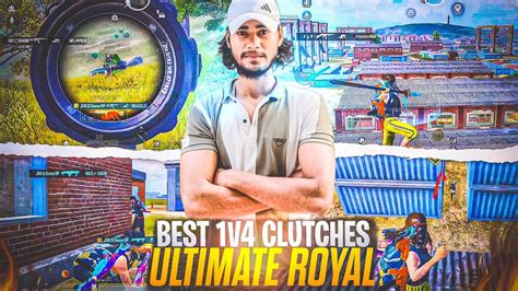 Intense 1 V 4 Clutches 🔥 Ultimate Royal Conqueror Lobby 2018 Player