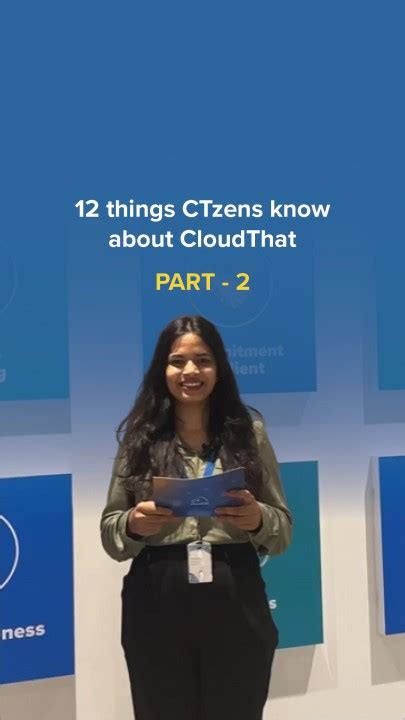 Video Cloudthat On Linkedin 12 Things Ctzens Know About Cloudthat