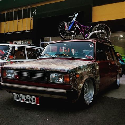 Lada Laika 2104 Sw 1992 Customizada No Estilo Rat Look Artofit