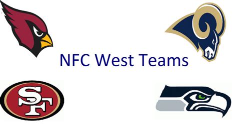 Nfc West Teams By Steelersfan92 On Deviantart
