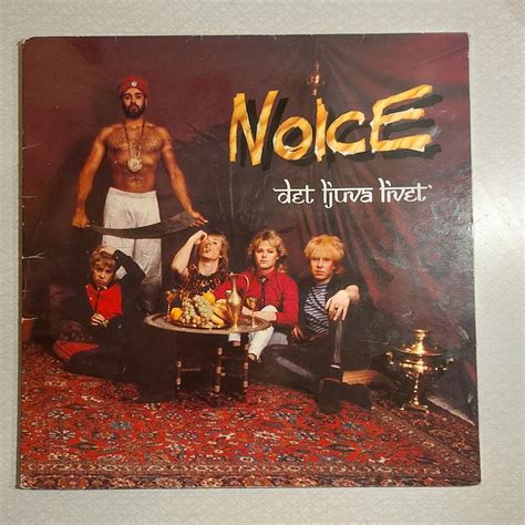 LP Noice Det Ljuva Livet Signerad Autografer Vinylkoll