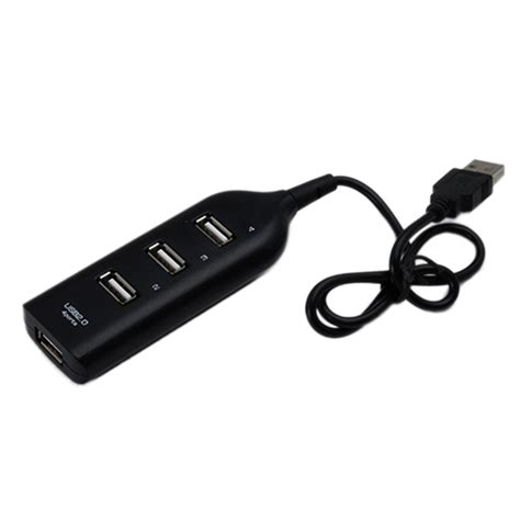 High Speed 4 Port Socket Usb Hub20 Multi Splitter Grandado