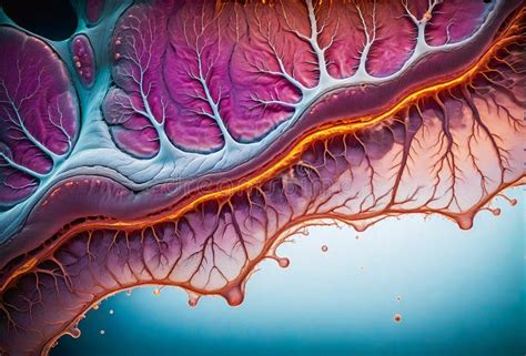 Under The Microscope Cell Structures Stock Illustration Illustration Of Phagocytes