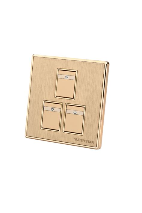 Glamour Three Gang One Way Switch Jubayer Electronics