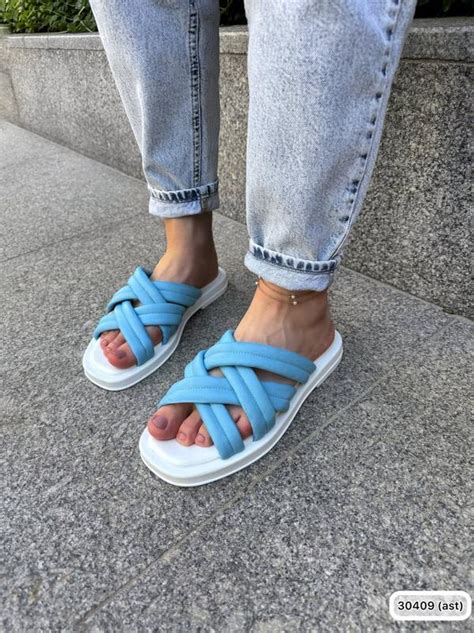 Плетені шльопанці — ціна 788 грн у каталозі Шльопанці Купити жіночі речі за доступною ціною на