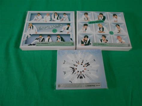 【やや傷や汚れあり】85l281★邦楽cd★snow Man Snow Mania S1★初回盤a 初回盤b 通常盤 セット★