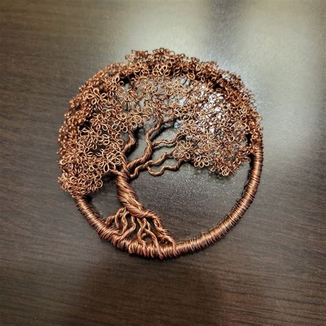 Tree Of Life Pendant Wire Wrap Etsy