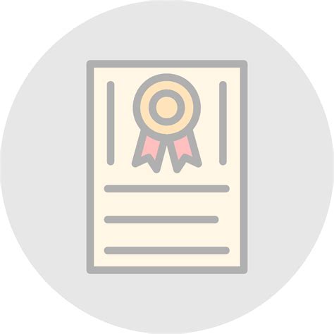 Certification Vector Icon Design 20038665 Vector Art At Vecteezy