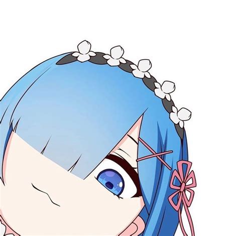 Inanimatejr On Instagram Rem Peek Follow Anime Kawaii Rem For Daily Rem Posts And