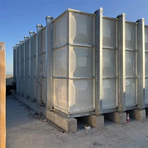 Modular Sectional FRP GRP SMC Water Tank Fiberglass 10000 Liter Water