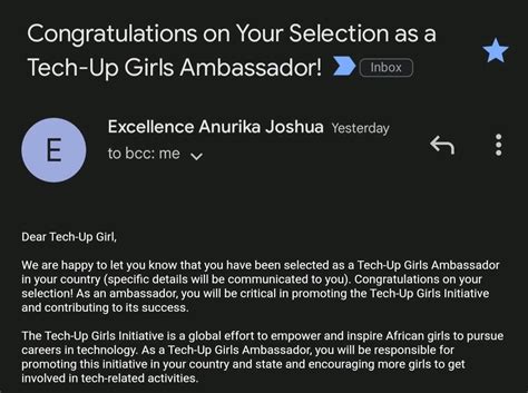 Tafadzwa Chigwada On Linkedin Thettifoundation Ambassador Womenintech