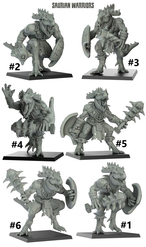 Saurian Warrior Bundle Resinclad