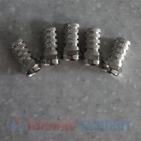 Штекер F накручивающийся на кабель Rg6u Nb АЛЬЯНС МАРКЕТ