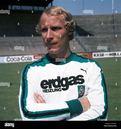 Football Bundesliga 1976 1977 Borussia Moenchengladbach Team Presentation Portrait Berti