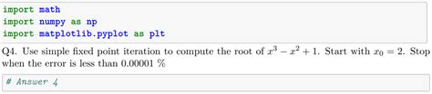 Solved Import Math Import Numpy As Np Import