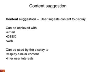 A Framework For Context Aware Adaptation In Public Displays Ppt