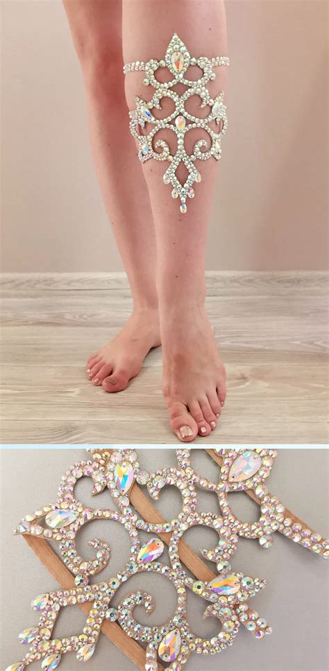 Belly Dance Leg Jewelry Belly Dance Costume Bellydance Etsy Belly
