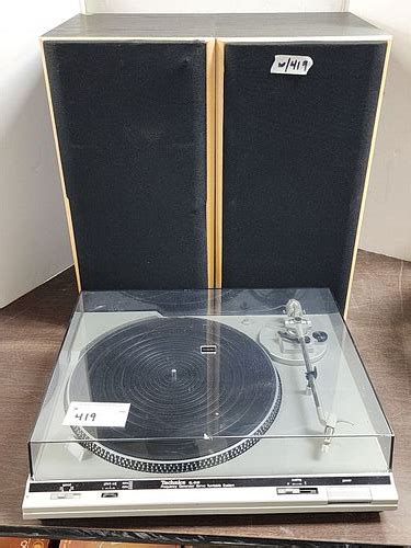 Technics Sl B10 Turn Table 4 14h X 17w X 14d W Pr Polk Audio