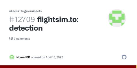 Flightsimto Detection · Issue 12709 · Ublockoriginuassets · Github