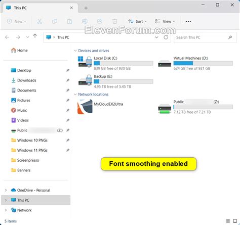 Enable Or Disable Font Smoothing In Windows 11 Windows 11 Forum