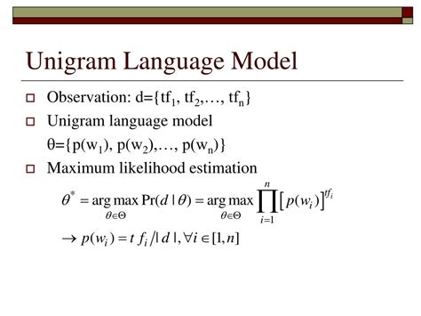 Ppt Language Modeling Approaches For Information Retrieval Powerpoint Presentation Id288619