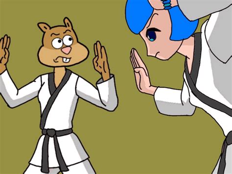 Karate Sandy Vs Karate Lana By Jaysonb34 On Deviantart