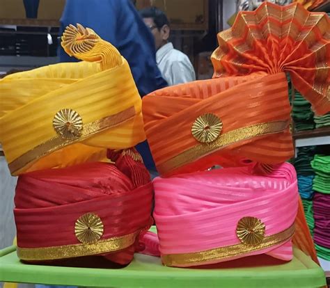 Marathi Pheta Pagri At ₹ 35piece Marathi Turban In Pali Id 2853415747788