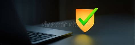 Outdated Antivirus Software Alert Screen Displays Warning On Computer