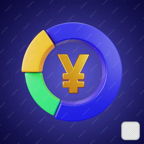 Premium Psd Yuan Finance Analysis 3d Rendering