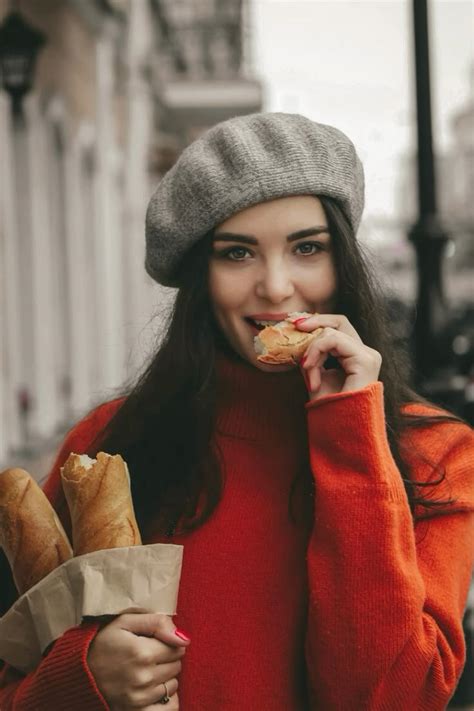 Девушка в берете Foto Outfit