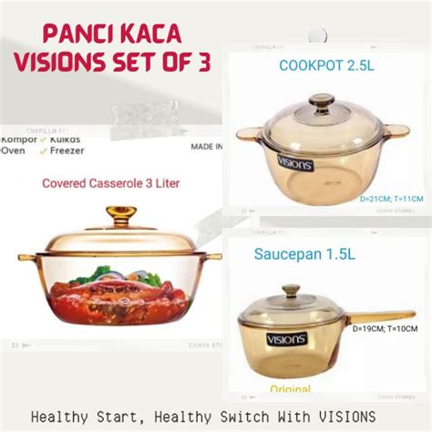 Jual PANCI KACA TERBAIK PANCI KACA TAHAN PANAS PANCI MASAK KACA