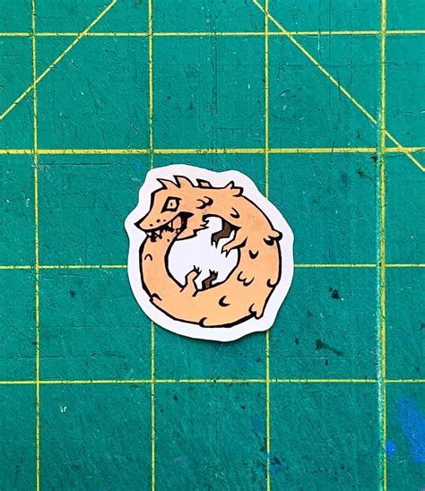 Ouroboros Sticker Inscryption Etsy