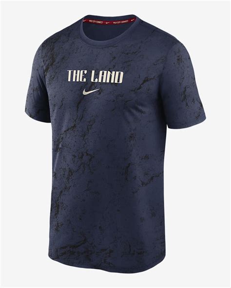 Playera Nike Dri Fit De La Mlb Para Hombre Cleveland Guardians City