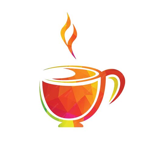 Premium Vector Simple And Hot Tea Logo Design Template Tea Cup Logo