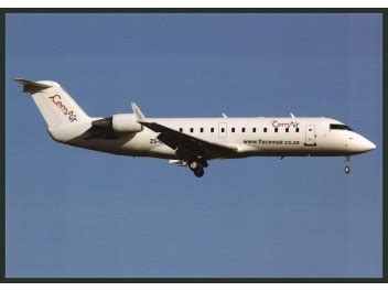 Postcard CemAir CRJ Jjpostcards Com