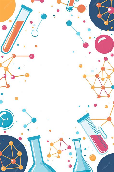 Vertical Poster Design For Science And Technology Event Flat