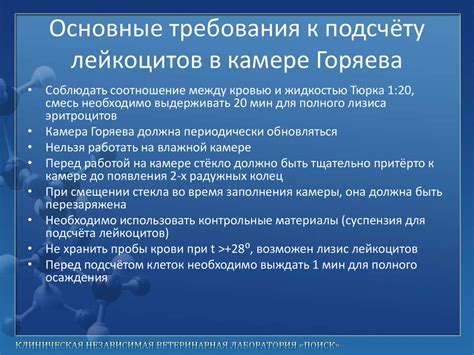 Общий анализ крови Причины изменения уровня лейкоцитов Интерпретация