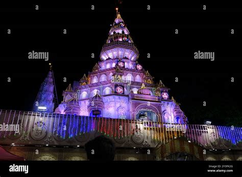 13 September 2024 Pune Maharashtra India A Huge Crowd Gathers To