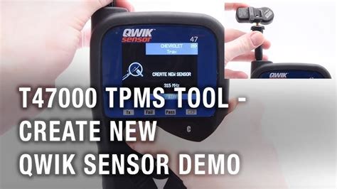 Programming Qwik Sensor With The 92 1551 Tpms Tool 54 Off