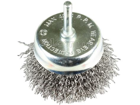 Щетка для дрели металлическая чашечная 75мм купить в E 1