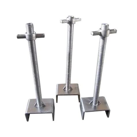 Scaffolding Accessories Screw Jack Base Steel Leveler U Head Leg Fork